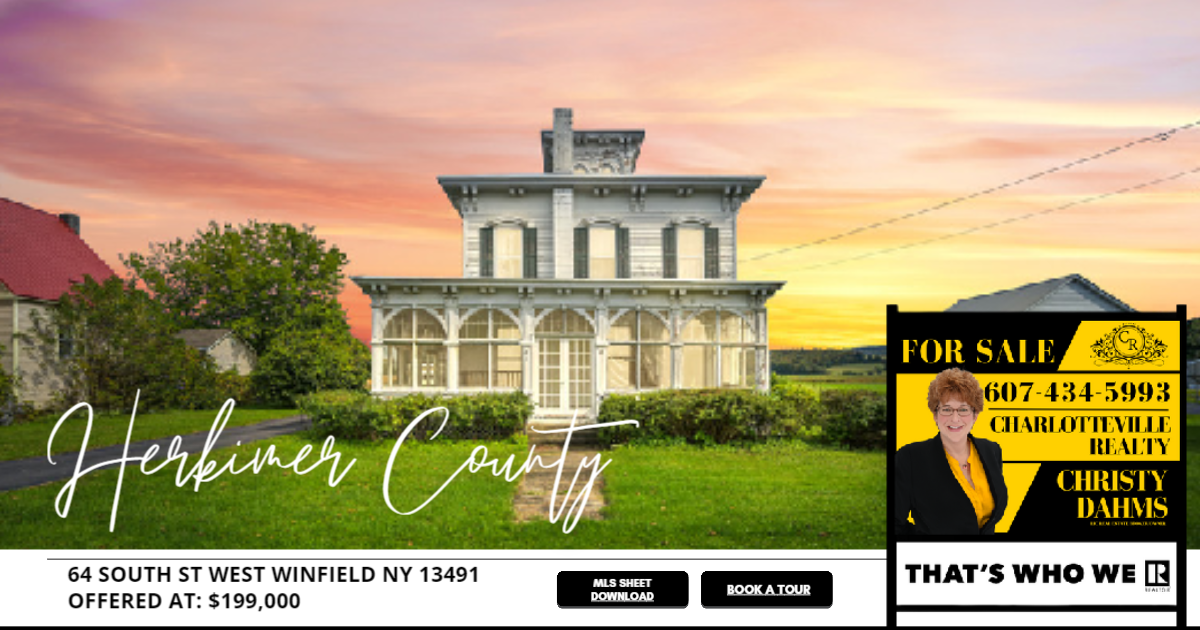 64 South St West Winfield NY 13491 Presented by Christy Dahms